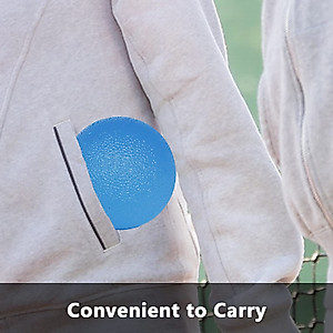 Strеss Relief Balls 1.97 In Squeeze Exercise Stress Balls, 3 Gel Hand Balls for Arthritis Hand, Finger, Grip Strengthening and Stress Relief (Round)