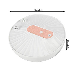 Mini Ultrasonic Dishwasher, Rechargeable Portable Kitchen Cleaner with Bubble Spray Brush and 10 Minutes Timing Function ()