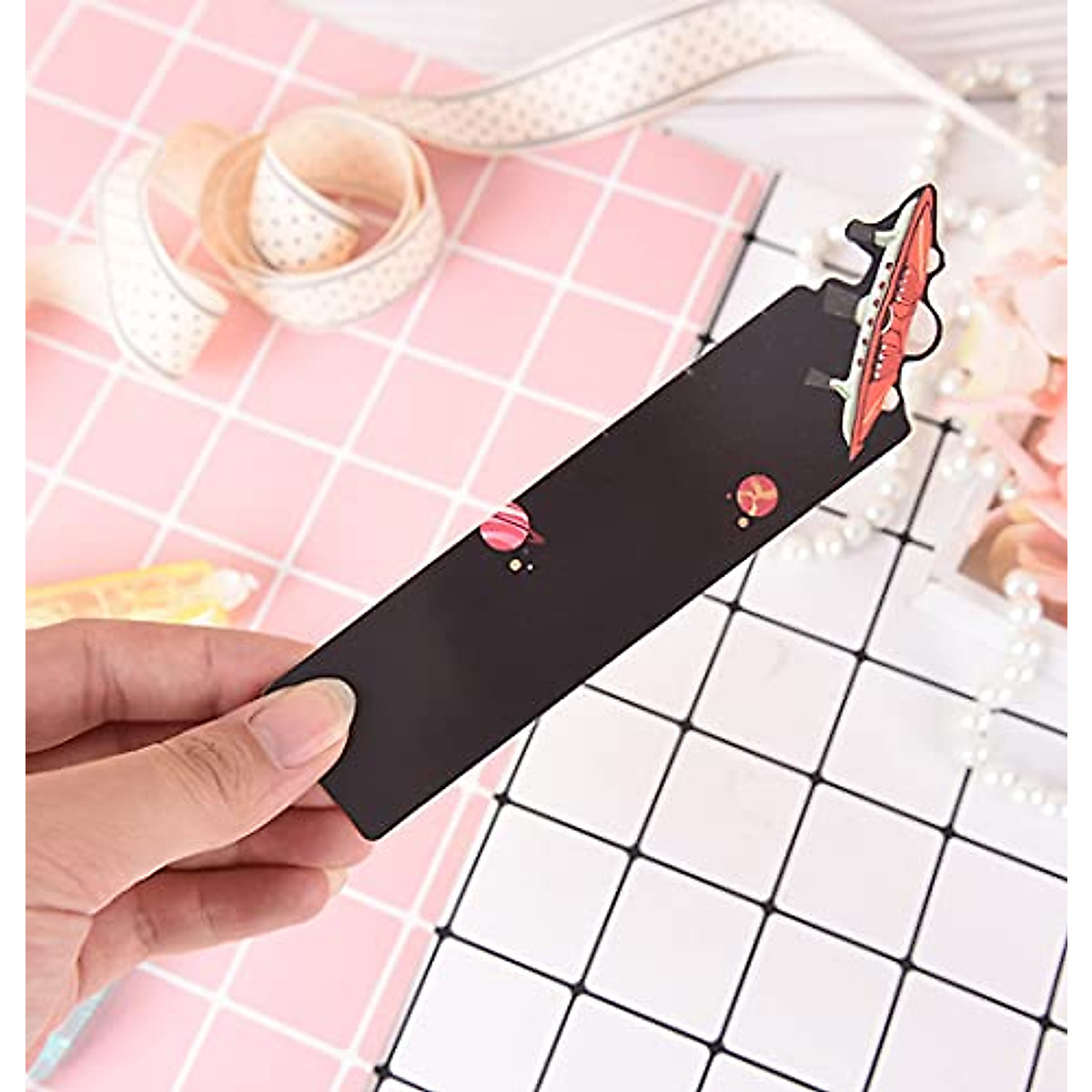 Bookmarks for the Moon and Stars Planet Earth Rocket Spaceship Astronaut Pack of 30