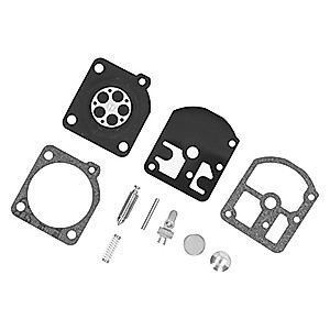 BOTEGRA Chainsaw Gasket, Stable Carburetor Rebuild Kit High Accuracy with Storage Box for Garden Tools