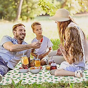 Picnic Blankets Extra Large, 79”x 77” Waterproof Foldable Beach Blanket, 3-Layer Outdoor Picnic Mat Blanket for Camping, Park, Beach, Grass