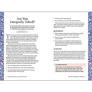 Couple's Bible Study Activities: 70 Engaging Activities to Connect With Your Faith and Each Other