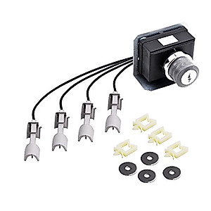 only fire 7629 Igniter Kit Fits for Weber Genesis 300 Series Propane Gas Grill with Front Mounted Control Panel (2011 - Newer), Electronic Igniter, Electrodes Ignition Kit Replacement