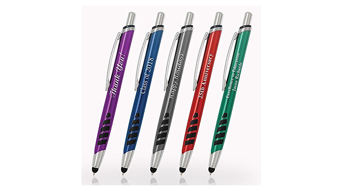 Personalized Laser-Engraved Metal Ballpoint Pens