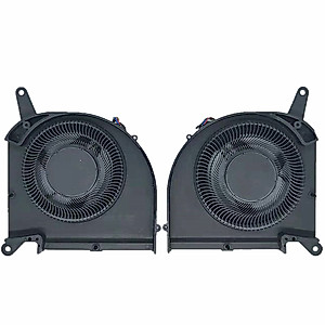 QUETTERLEE New Laptop CPU + GPU Cooling Fan for Gigabyte Aorus 15G 15P RX7P RX7G 2021 RTX30 17G XB XC XD GIGABYTE AERO 15 OLED XB XD RP75SA Gigabyte Aero 17 XA HDR XB WA Series FNGT FNGS DC12V 1A Fan
