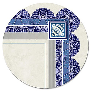 Southworth® Foil Enhanced Preprinted Certificate Refills, 8 1/2" x 11", Ivory/Silver/Blue, Pack Of 15