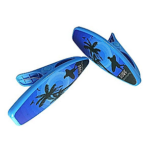 Surfboard Style Beach Towel Clips Jumbo Size for Beach Chair, Cruise Beach Patio, Pool Accessories for Chairs, Household Clip, Baby Stroller. by C&H Solutions