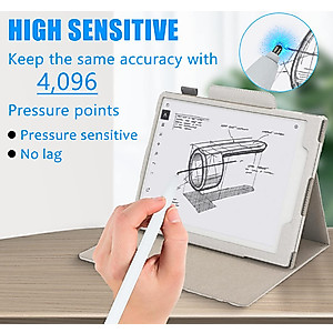 No Worn Out Titanium Alloy Replacement Maker Tips fits for Remarkable 2 Maker Stylus Pen, Ballpoint Smooth Note Taking Fine Backup Nibs ,2 Pcs