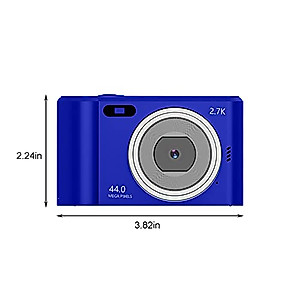 44 Million Student Digital Camera 2.4 Inch High-Definition Child Student Card Camera 16 Times Digital Zoom Electronic Anti-Shake Face Detection