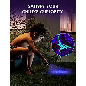 YOUTHINK Black Light, 51 LED UV Flashlights for Home &Hotel Inspection, Portable Black Light for Pet Urine Detection,Dry Stains,Bed Bug, Matching with Pet Odor Eliminator