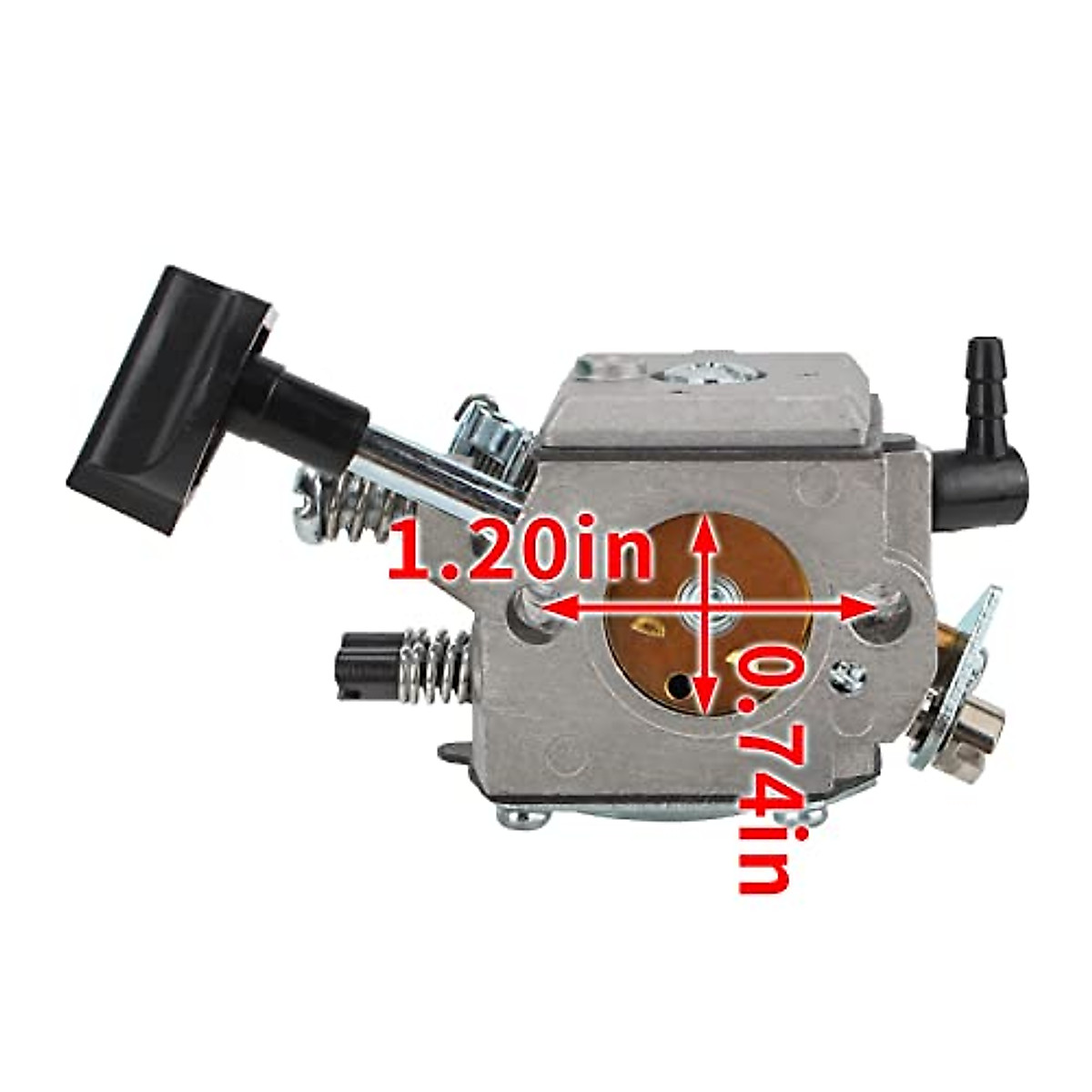partszen 4203 120 0601 Carburetor 4203 120 0603 for BR400 SR320 SR340 SR380 SR400 SR420 BR320 BR340 BR380 BR420 Backpack Leaf Blower with Spark Plug Fuel Line Air Filter