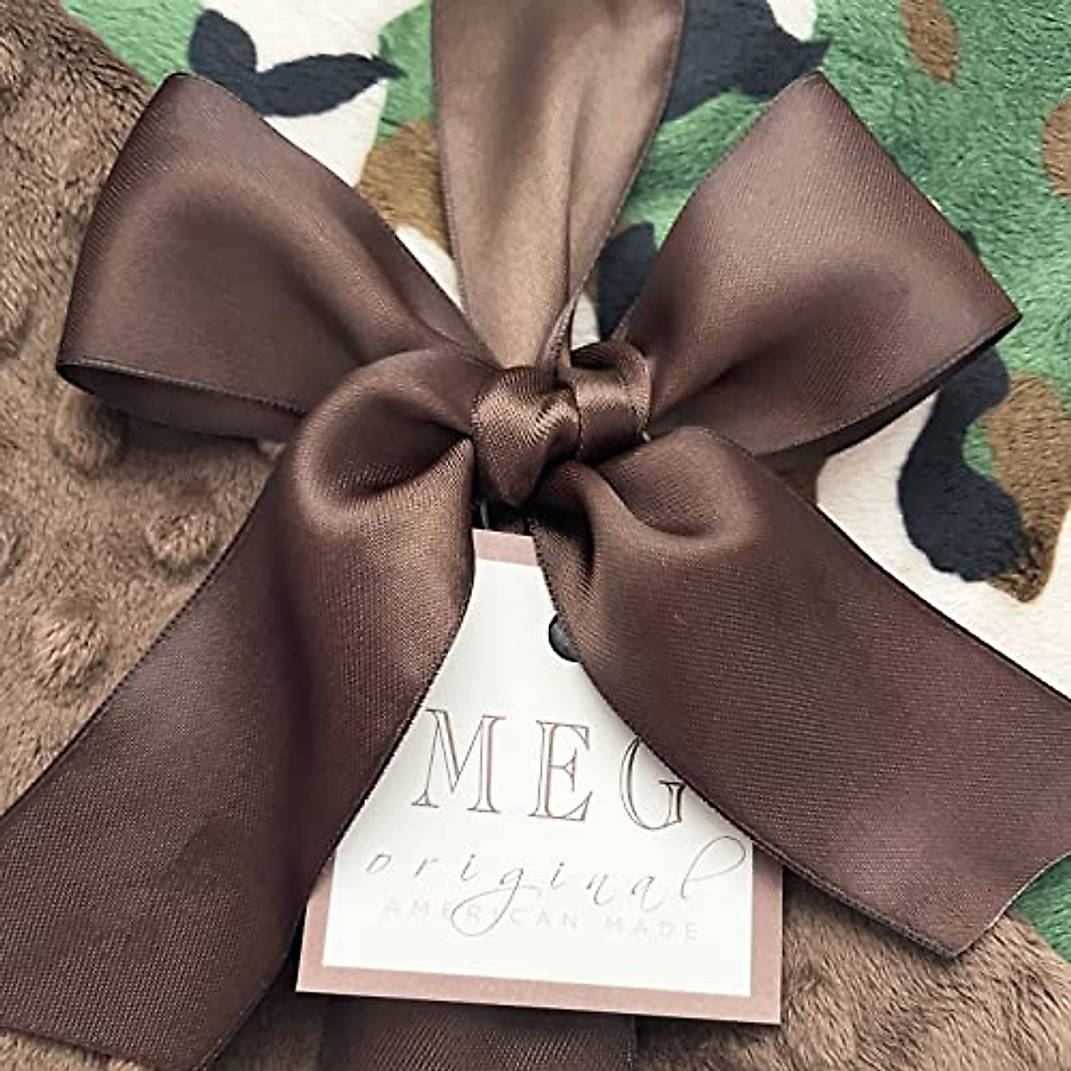 MEG ORIGINAL Camouflage Baby Blanket 1704 (Camo & Brown)