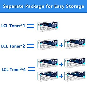 LCL Remanufactured Toner Cartridge Replacement for Lexmark 50F1H00 50F1000 501H 501 5000pages MS310 MS310d MS310dn MS312 MS312DN MS315 MS315dn MS410 MS410d MS410dn (1-Pack Black)