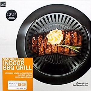 Smokeless Indoor Barbecue Grill (Available in a pack of 1) by Handy Helpers