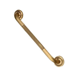 CRODY Bath Wall Attachment Handrails Grab Bar Rails Grab Bar Shower Aid and Safety Support Armrest,Safety Copper Handrail,Wall Mounted Straight Towel Rack