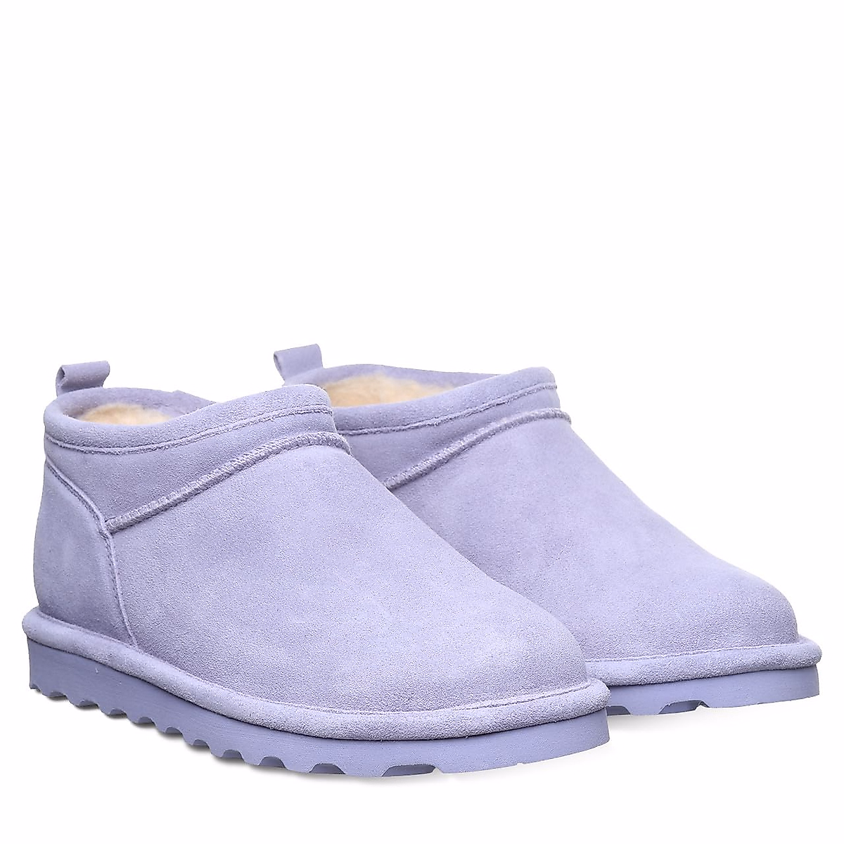 BEARPAW Women's Super Shorty Persian Violet Size 10 | Women's Ankle Boot | Women's Slip On Boot | Comfortable Winter Boot