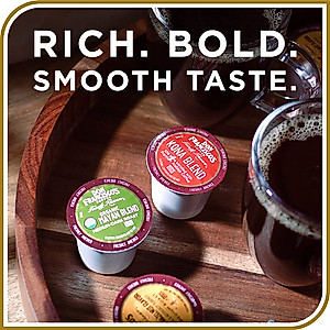 Don Francisco's Hawaiian Hazelnut Medium Roast Coffee - 100 K-Cup Compatible Single-Serve Pods, 100% Arabica, Recyclable through TerraCycle, Rich Nutty Flavor with Coconut Hints