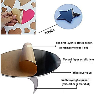 Doeean Let's Eat Sign Acrylic 3D Mirror Wall Decor Wall Decals Decorations Stickers for Kitchen or Dining Room (Silver 26.3 X 13.2)