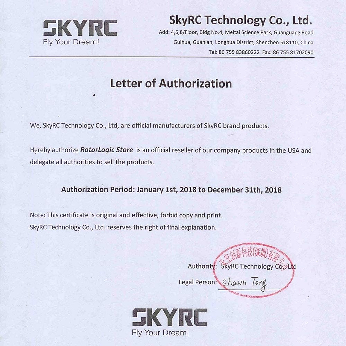 Genuine SKYRC PSU-60W AC Adapter - High Performance Power Supply - Output 15V 4A