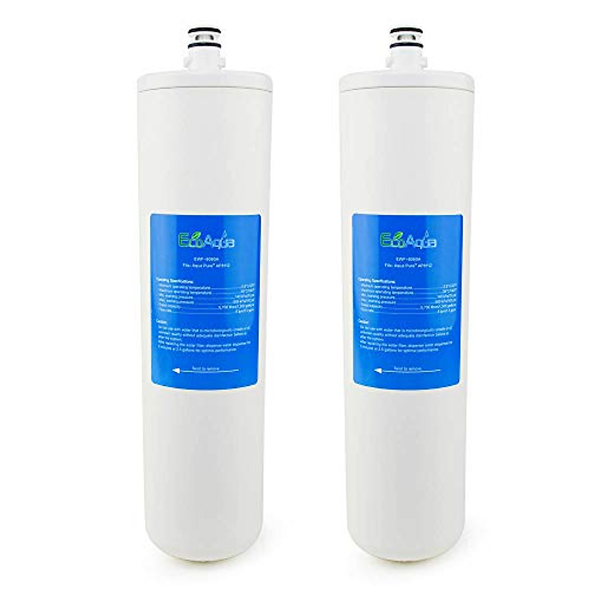 EcoAqua Replacement for Aqua-Pure® AP-DW80/90 Filter, 2-Pack