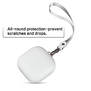 Case Cover for Beats Fit Pro Wireless Earbuds Leather Full Body Protective Case Anti-Lost Shockproof Waterproof Compatible with Beats Fit Pro (Black)