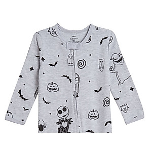 Disney Nightmare Before Christmas Newborn Baby Boys Footed Coverall Newborn