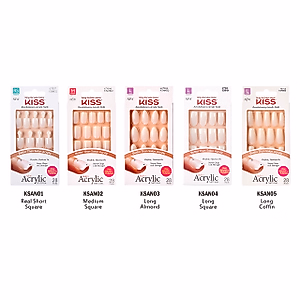 Kiss Salon Acrylic Natural Brief Encounter