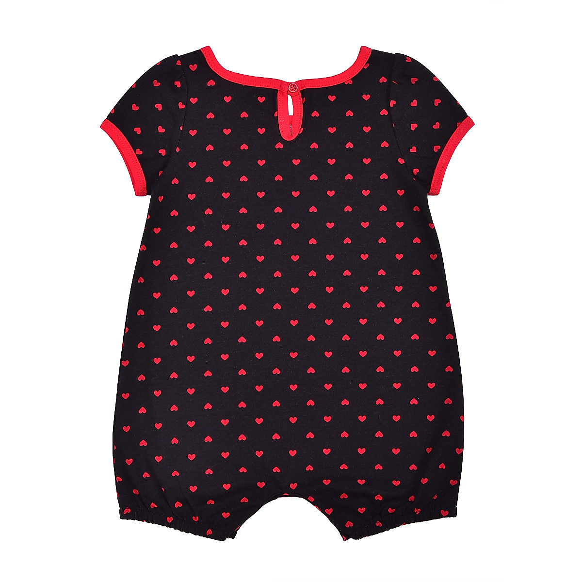 Disney Baby Minnie 3 Pack Rompers,Red/Black/White, 12 Months