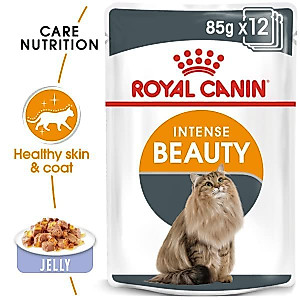 Royal Canin Feline Multipack Intense Beauty Cat Food in Jelly 12x85g (1.02kg)
