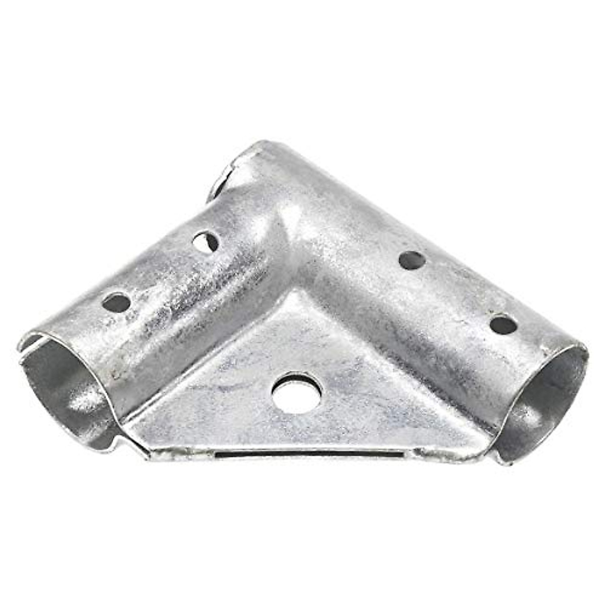 Plum Fittings 1 3/8" x 1 3/8" Chain Link Fence Top Gate Corner | Pressed Steel Top Gate Corner | Top Gate Elbow | Pack of 4