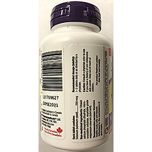 Webber Naturals Selenium, 200mcg, 90 Tablets x 5 Bottles