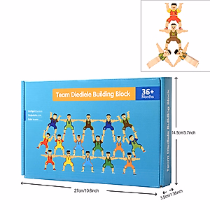 BESTING Wooden Toy Balancing Stacking Blocks Parent-Child Preschool Games(HJ017)