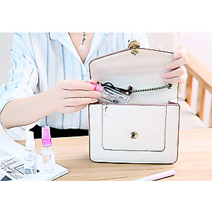 SINIDE Spray Bottles 30 ml/1 oz, 4 Pack Clear Empty Fine Mist Plastic Mini Travel Bottle Set, Portable Refillable Makeup Sprayer Containers for Perfume, Liquids, Aromatherapy, Small Size