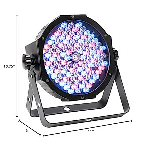 ADJ Products 1226200045 Mega Par Profile Plus, Multi-Use LED Par Can Lighting Fixture with RGB and UV MEG358