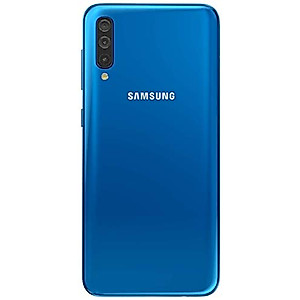 SAMSUNG Galaxy A50 A505G 64GB Duos GSM Unlocked Phone w/Triple 25MP Camera - (International Version, No Warranty) - Blue