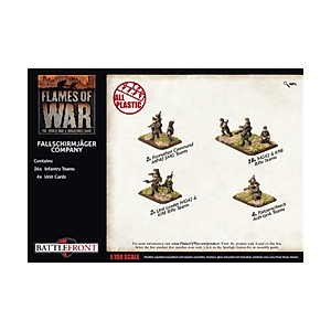 Flames of War: Late War: German: Fallschirmjager Company (GBX136)