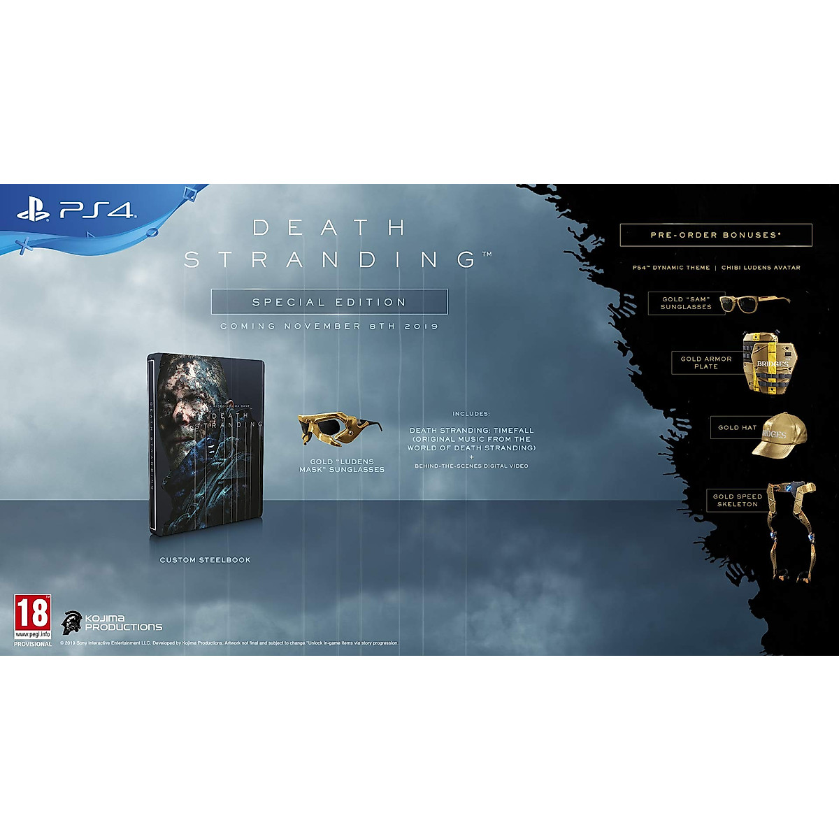 Death Stranding PS4 Special Edition (PS4)