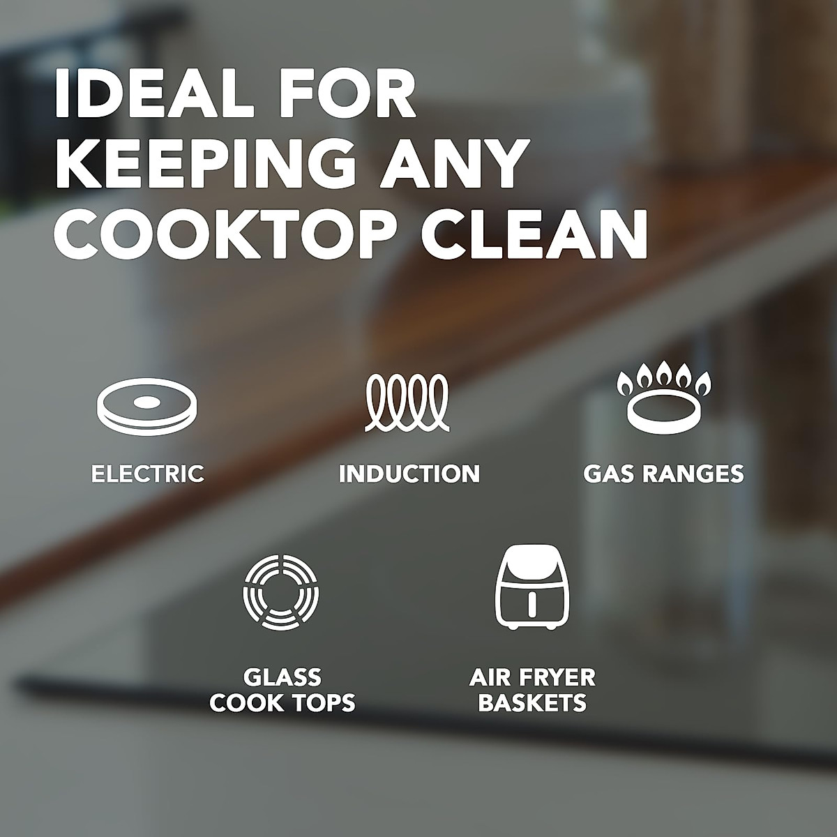 Weiman Cook Top Scrubbing Pads, 3 Count, 2 Pack Cuts Through the Toughest Stains - Scrubbing Pads Carefully Wipe Away Residue