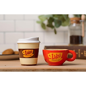 Silver Buffalo Gilmore Girls Latte Mug Ceramic Salt and Pepper Shaker