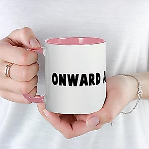 CafePress Onward And Upward Mug Ceramic Coffee Mug, Tea Cup 11 oz