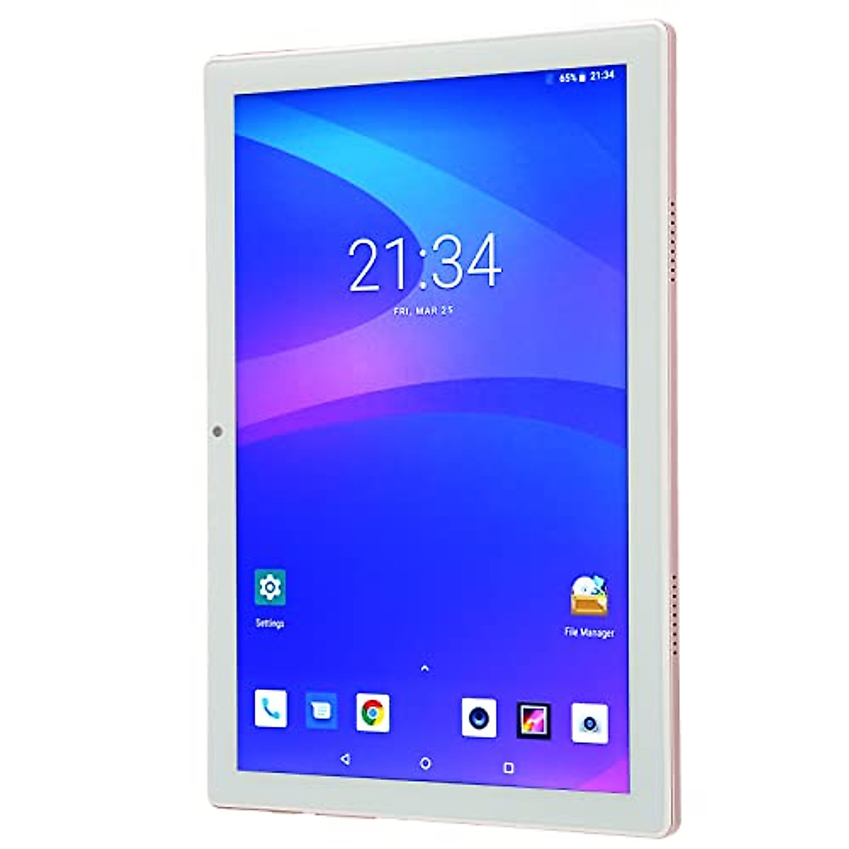 Airshi Belt Tablet, 10.0 Inch Pink Front 8MP Back 13MP Tablet 100‑240V for Work (EU Plug)