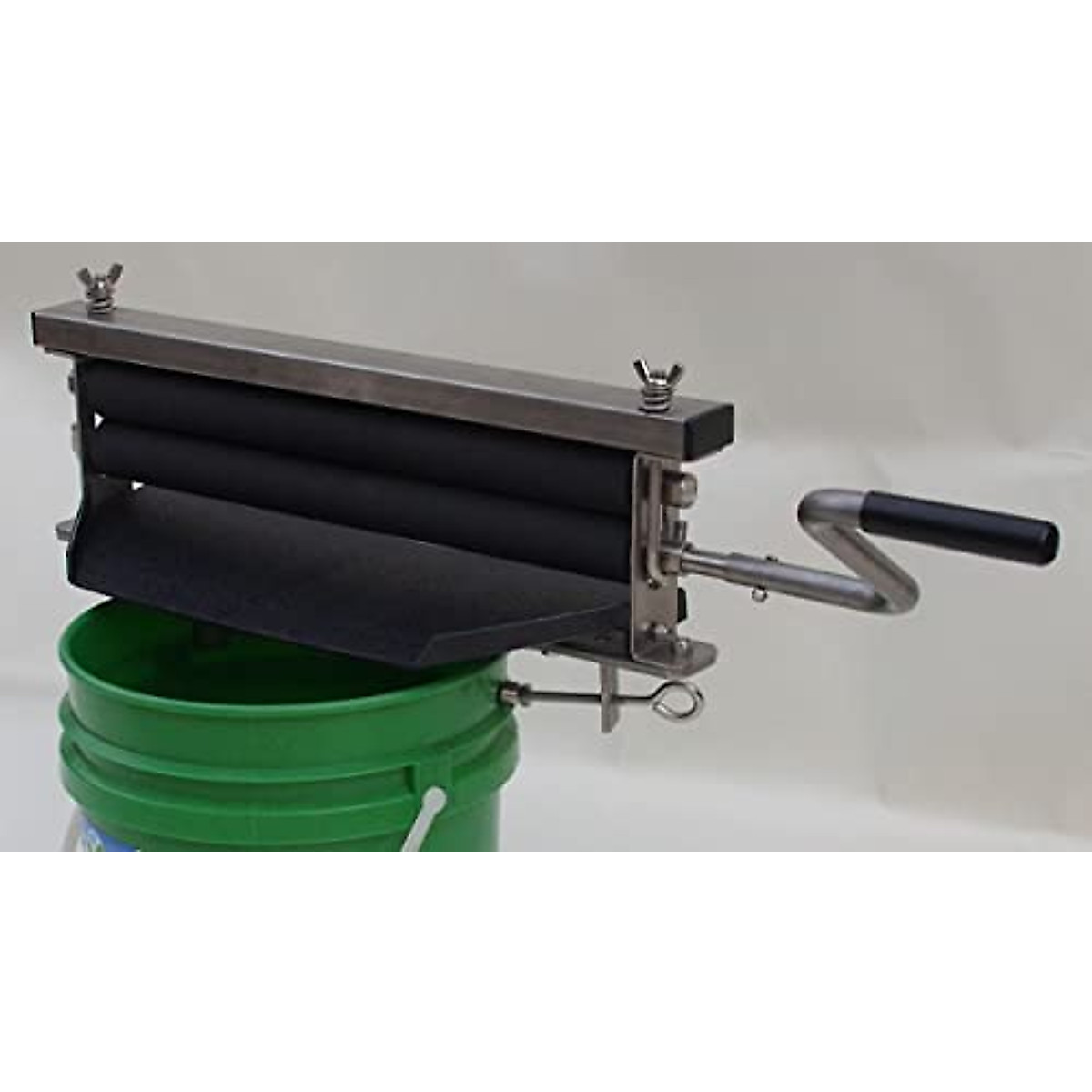 18 Inch Solid Stainless Steel Industrial Hand Wringer, Wisemen, Car Detailers, Washing Services, Clothes - Made in USA