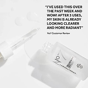 No7 Laboratories Resurfacing Peel 15% Glycolic Acid - Skin Resurfacing Face Peel for Smoother Skin - Brightening Pore Cleanser + Face Peeling Treatment for Impurities & Dead Skin Cells (30ml)