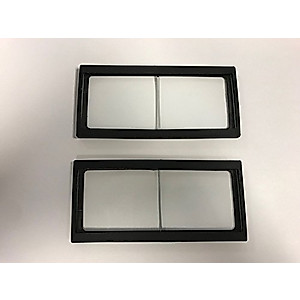 2 EACH Welding helmet magnifier/cheater lens, 2 x 4.25, 2.00 diopter, GLASS