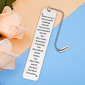Recovery Sympathy Bookmark Gift for Men Women Stay Strong Sobriety Post Surgery Gifts Addiction Recovery AA Warrior Gift Cancer Survivor Gift for Women Patient Inspirational Christmas Graduation Gifts