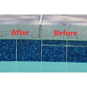 Renovo Products Pool Tile Cleaning Drill Pad Removes Calcium and Hard Water Spots from Waterline Pools Tile (1 Pad)