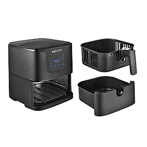 Kalorik 3.5 Quart Matte Black Digital Air fryer Pro