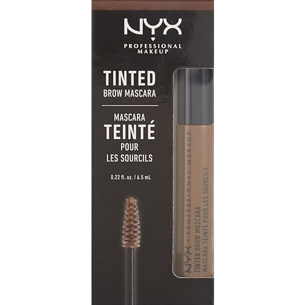 NYX PROFESSIONAL MAKEUP Tinted Eyebrow Mascara, Brunette