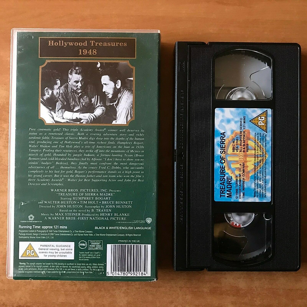 Treasure Of Sierra Madre (1948); [Hollywood Treasure] Humprey Bogart - Pal VHS