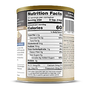 Caffe D'Vita Irish Cream Cappuccino 1 lb can (16 oz)